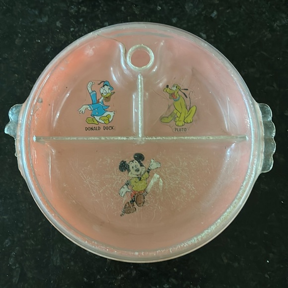 Disney | Dining | Vintage Disney Baby Plate | Poshmark